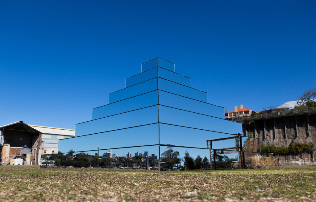 Mirrored Ziggurat | Shirin Abedinirad